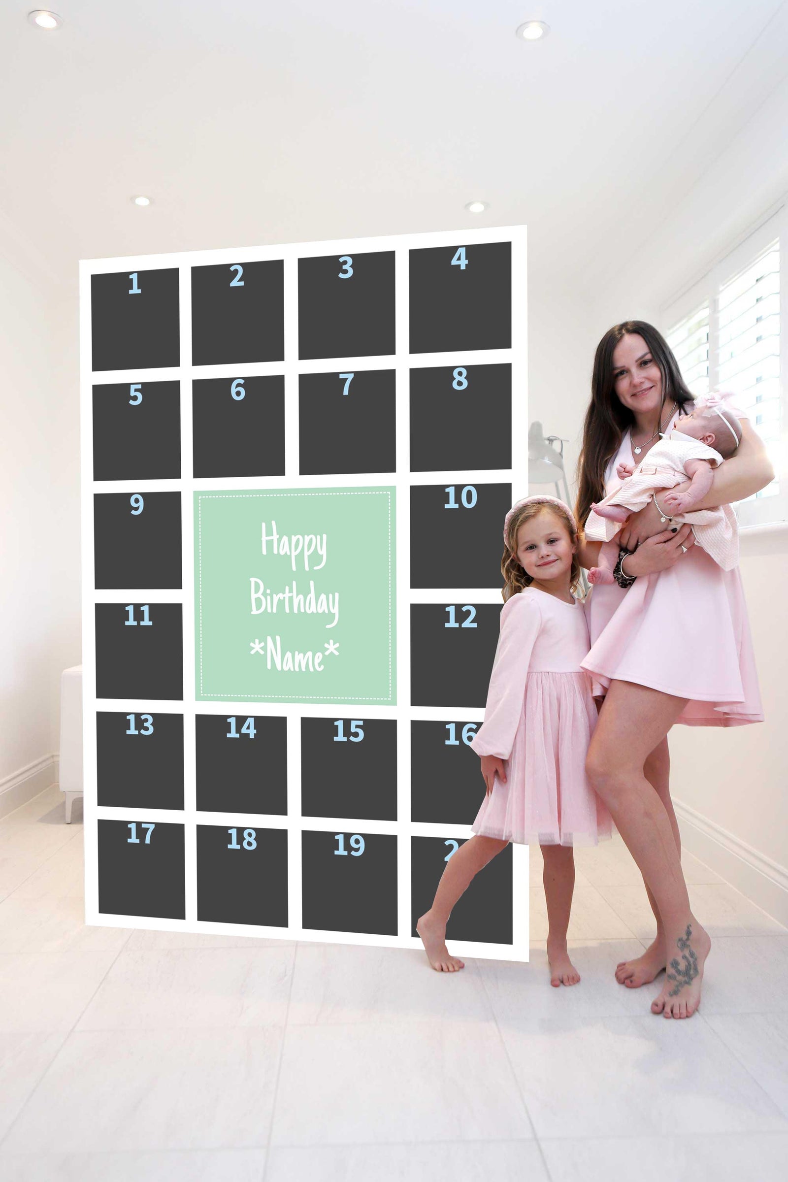20 Photo Collage Giant Card – Photo Cutouts UK