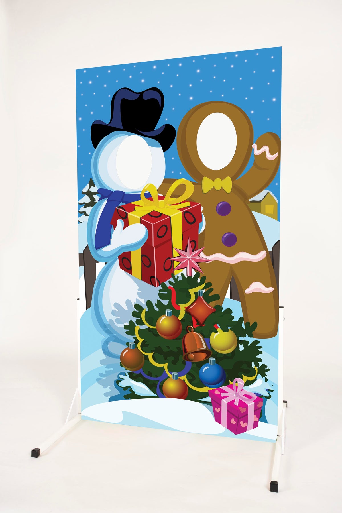 Snowman & Gingerbread Christmas Photo Cutout – Photo Cutouts UK